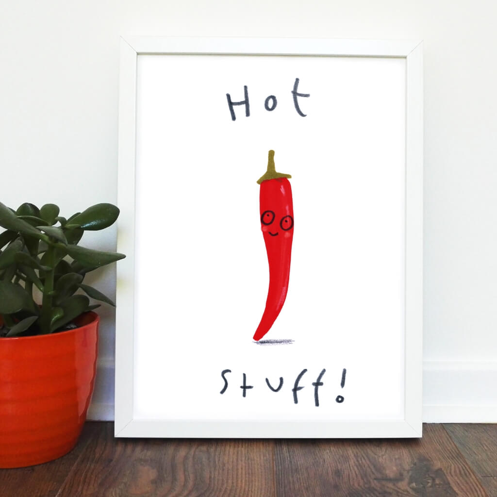 Hot Stuff Print | Mint & May