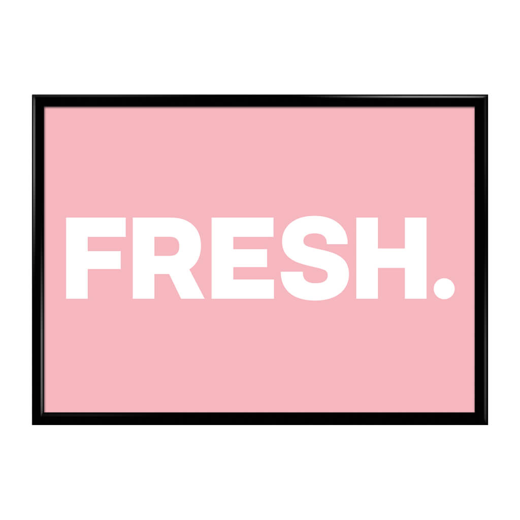 Pink Fresh Print | Mint & May